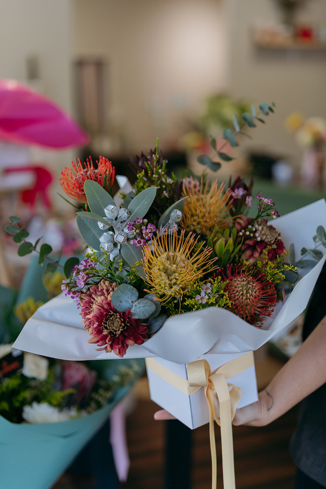 Native Blooms Box Arrangement - Florist Choice – Hey Posy